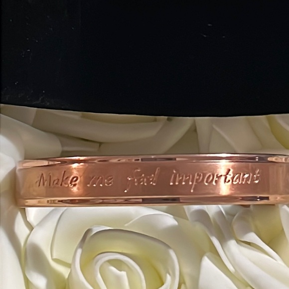 Mary Kay | Jewelry | Mary Kay Rose Gold Make Me Feel Important Cuff ...